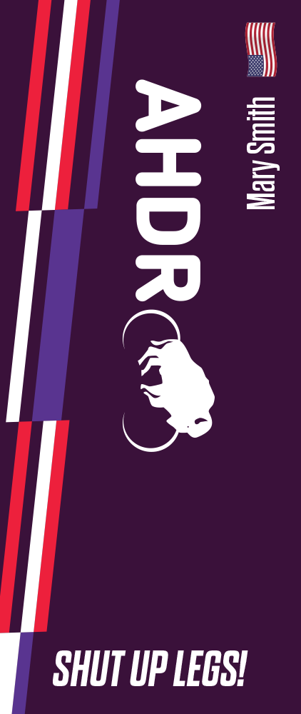 AHDR US – Bottom Tagline, Middle Logo, Upper Right Name – Velo Indoor ...