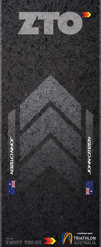 Zwift Tri Oz – Velo Indoor Training Mats